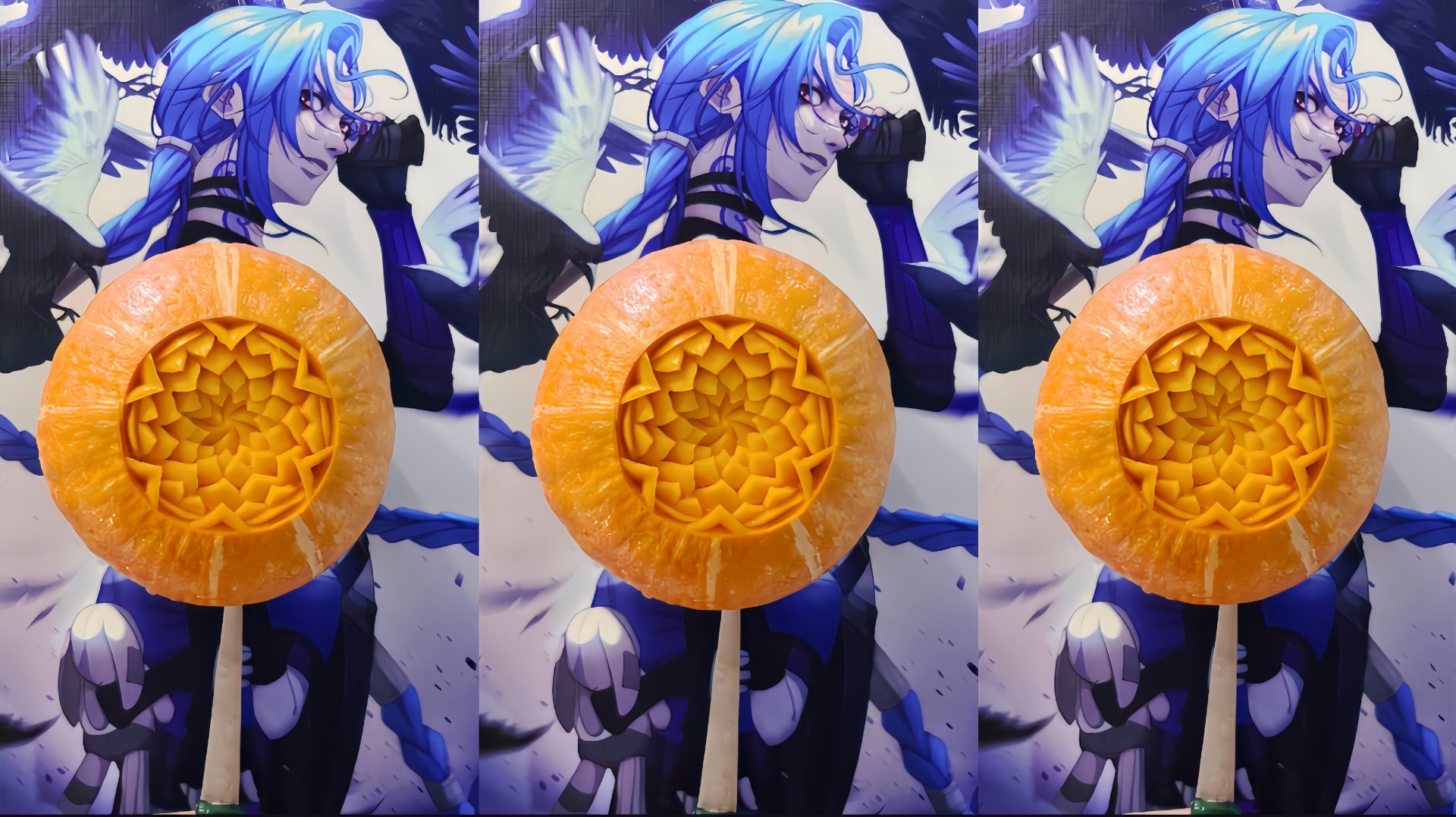 金贝贝南瓜雕花 by PMQZ