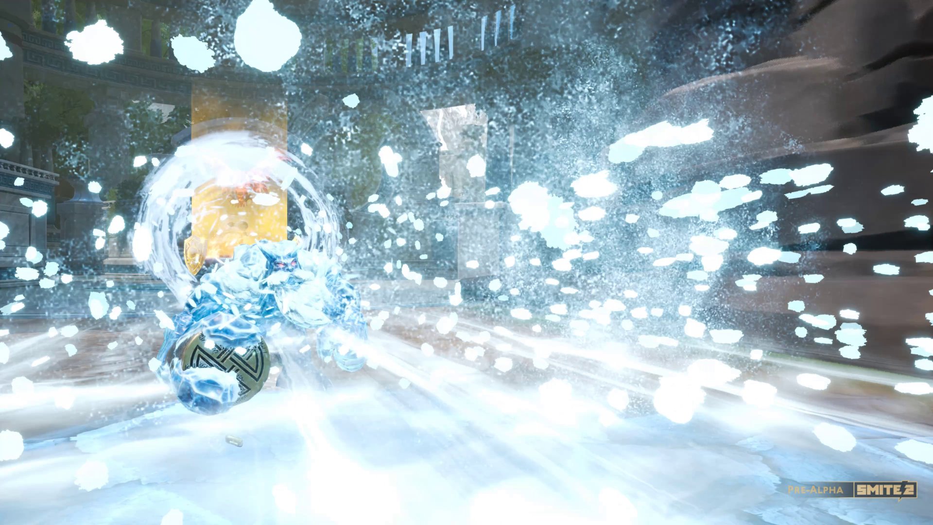 Smite 2 4K Ultra HD Wallpaper - Epic Frost Blast
