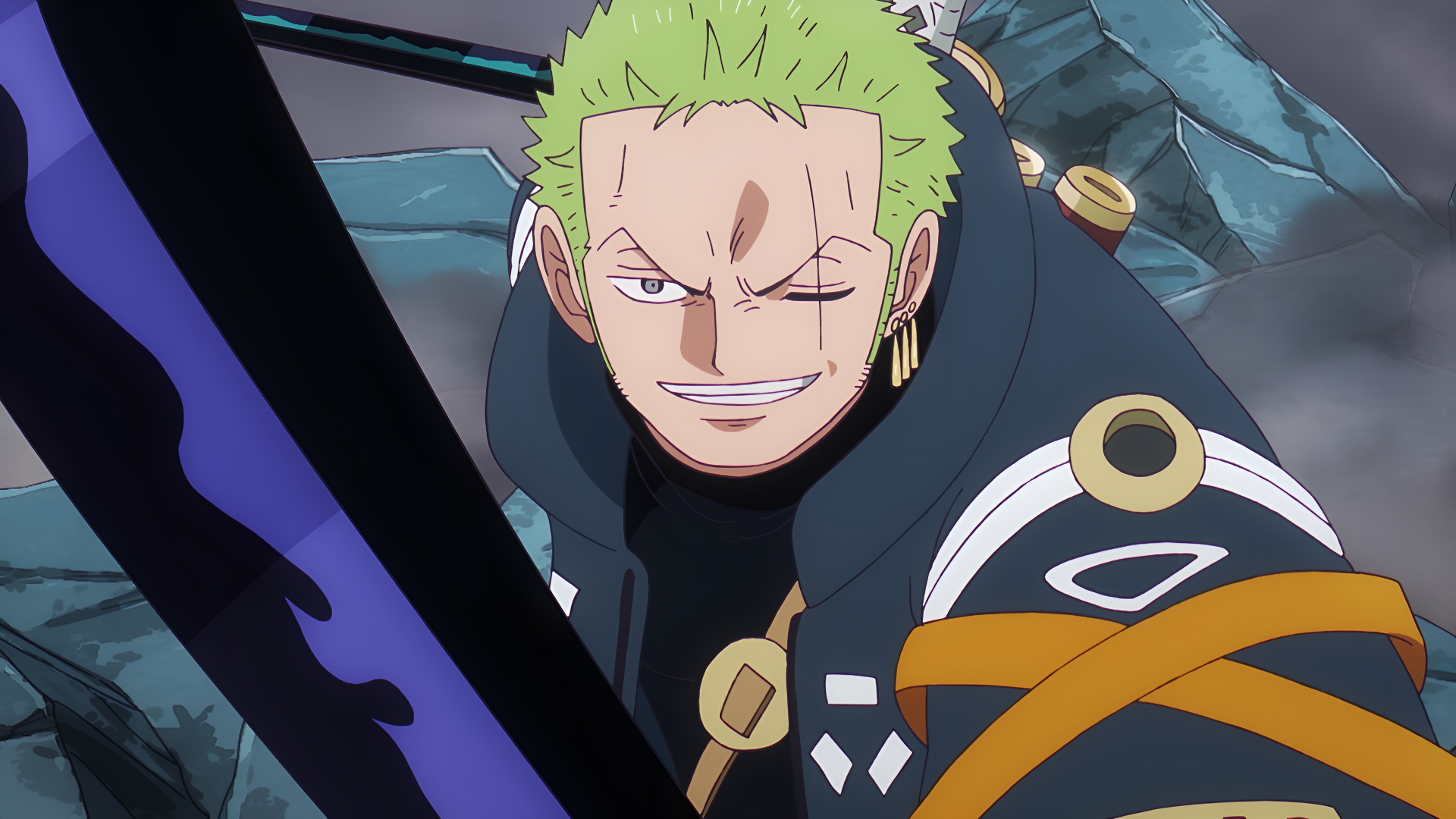 Roronoa Zoro 4K Ultra HD Anime Wallpaper – One Piece Master Swordsman