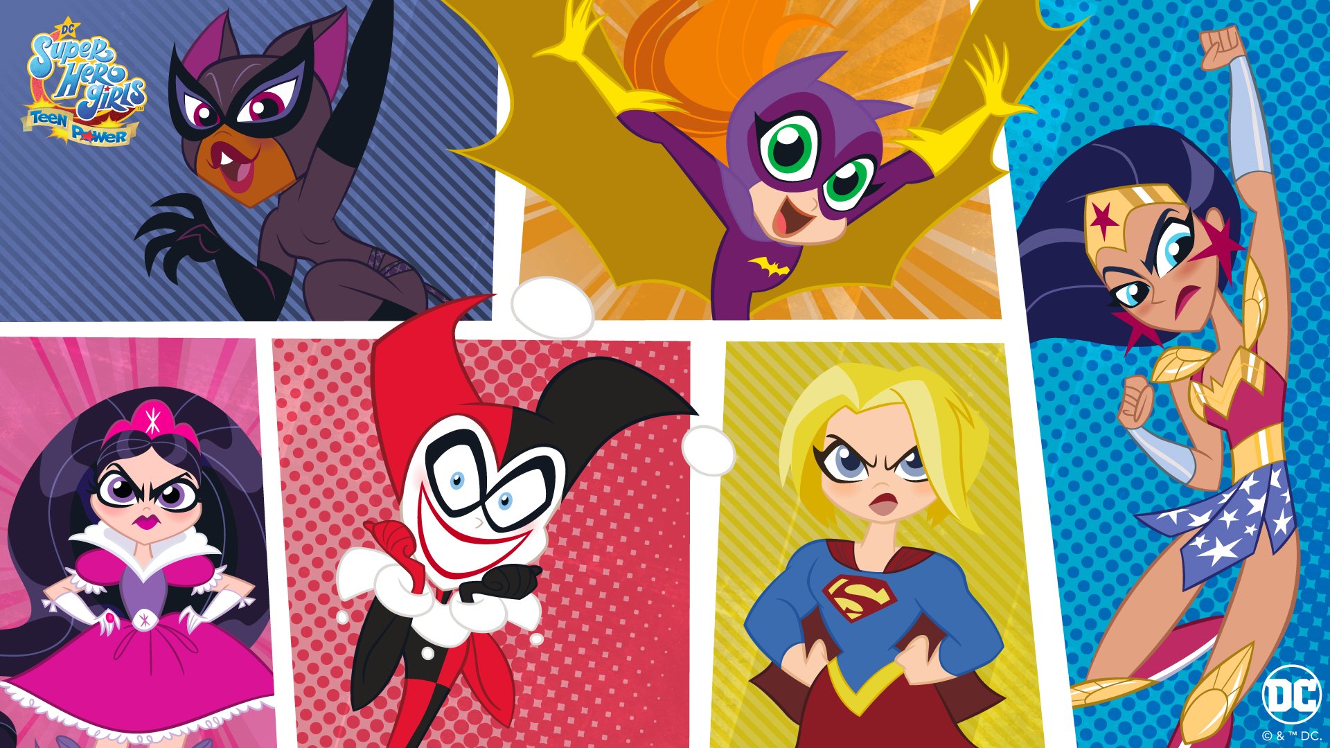 DC Super Hero Girls: Teen Power - Desktop Wallpapers, Phone Wallpaper ...