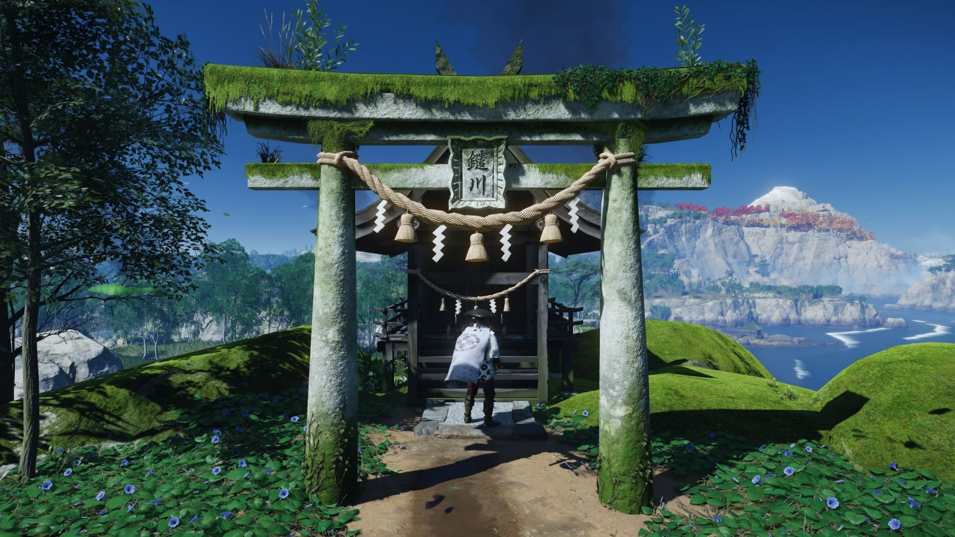 Ghost of Tsushima HD Wallpaper: Serene Shrine Path