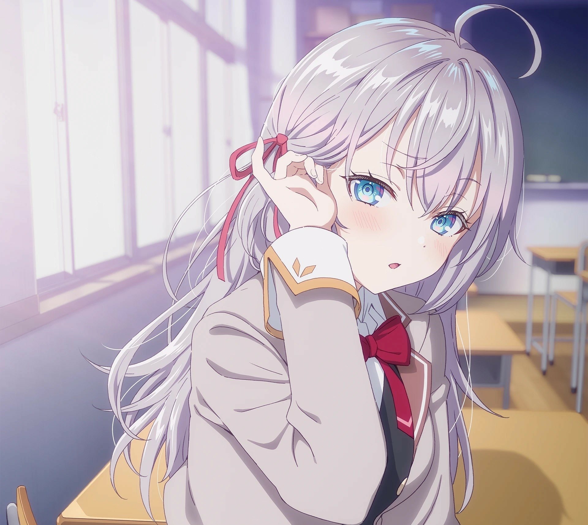 Alisa Kujou from Alya Sometimes Hides Her Feelings - Stunning HD Anime ...