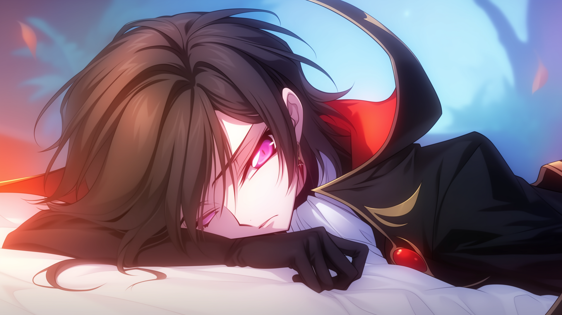 Lelouch Lamperouge Sad Moment - HD Wallpaper by patrika