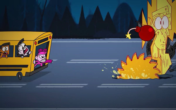 BLUD Video Game Explosion HD Wallpaper