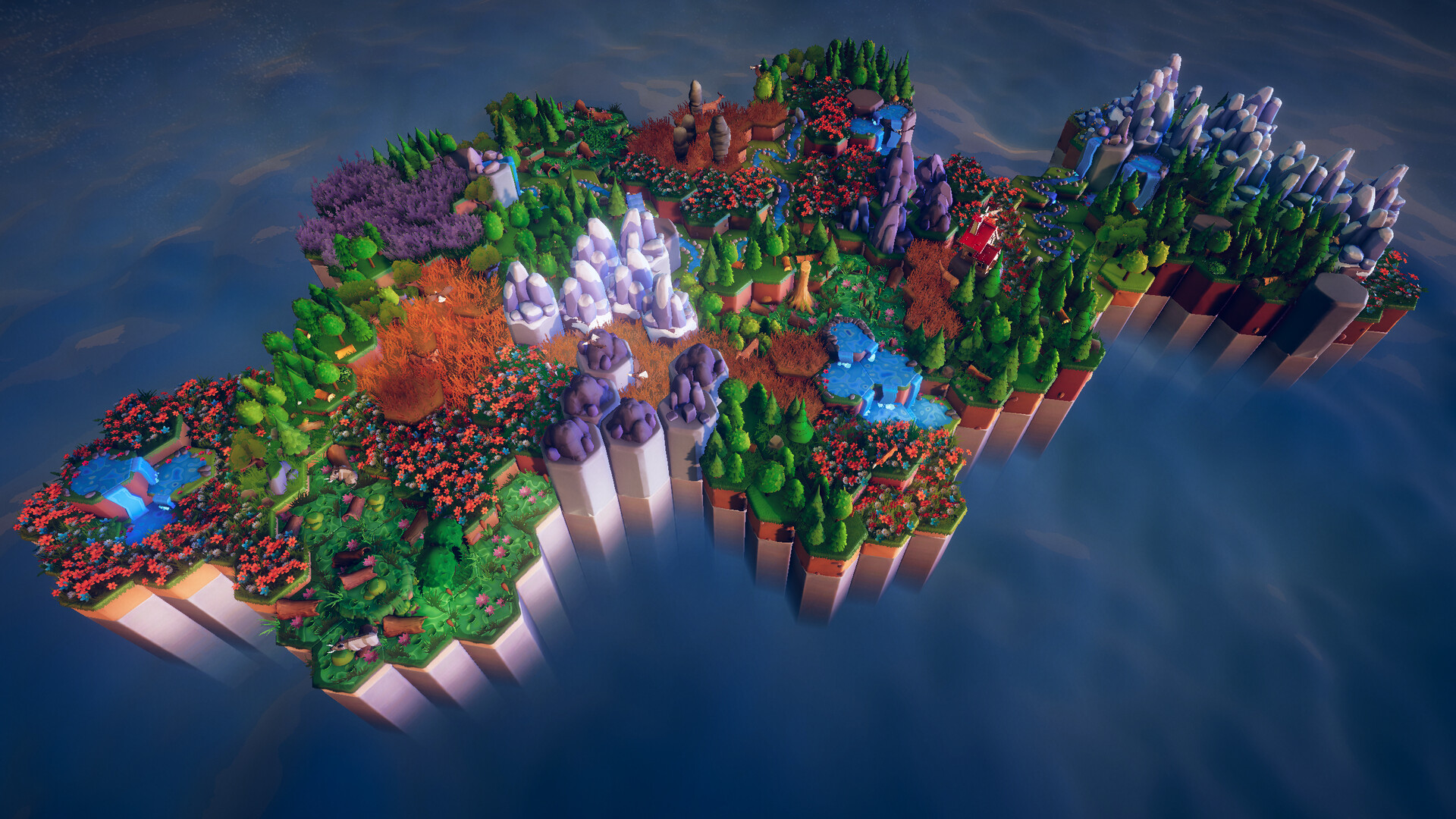Skyblock Desktop Wallpaper Better Wallpaper The Sky, Clouds, Trees,