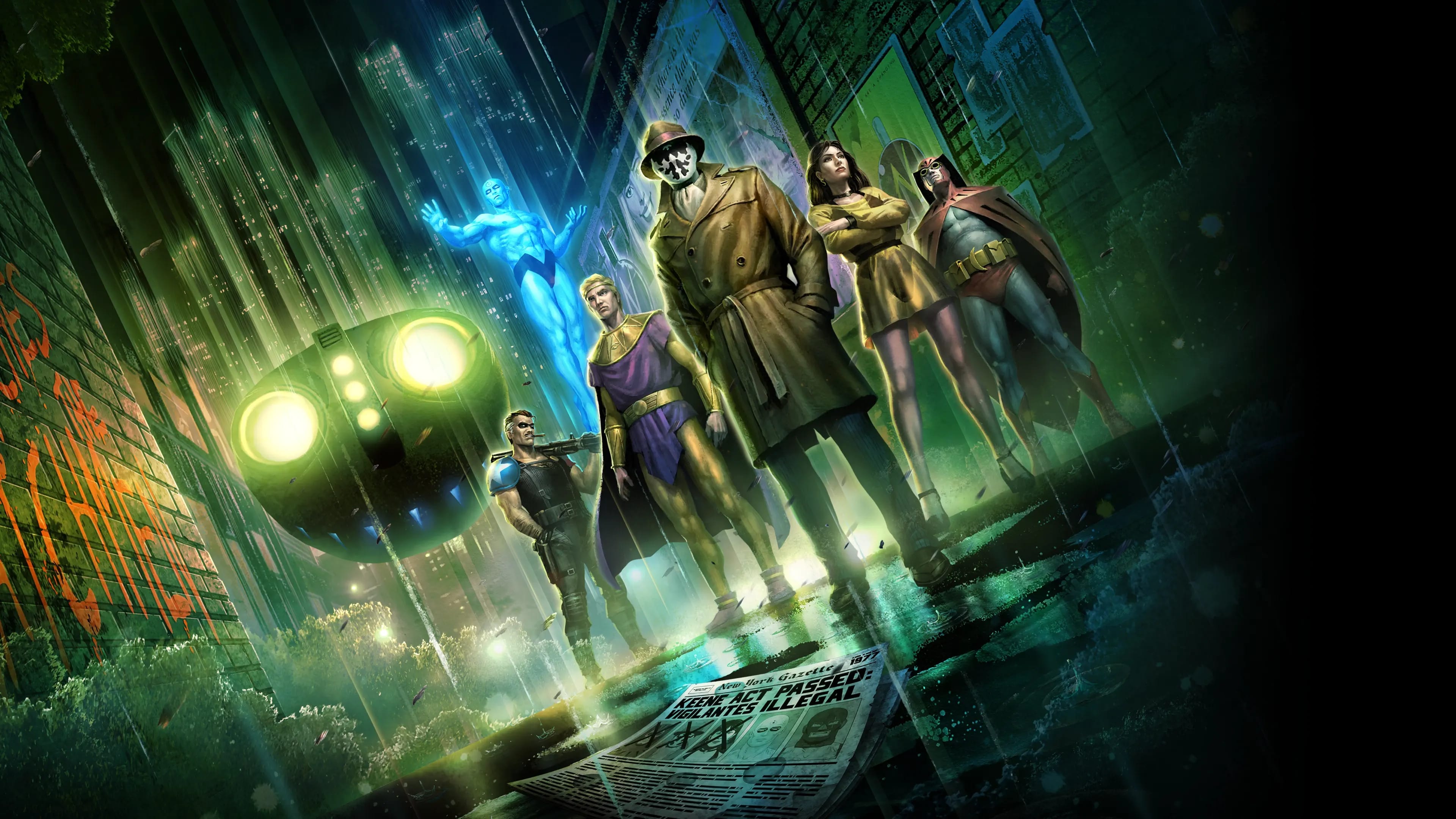 Download Watchmen: Chapter I 4k Ultra HD Wallpaper