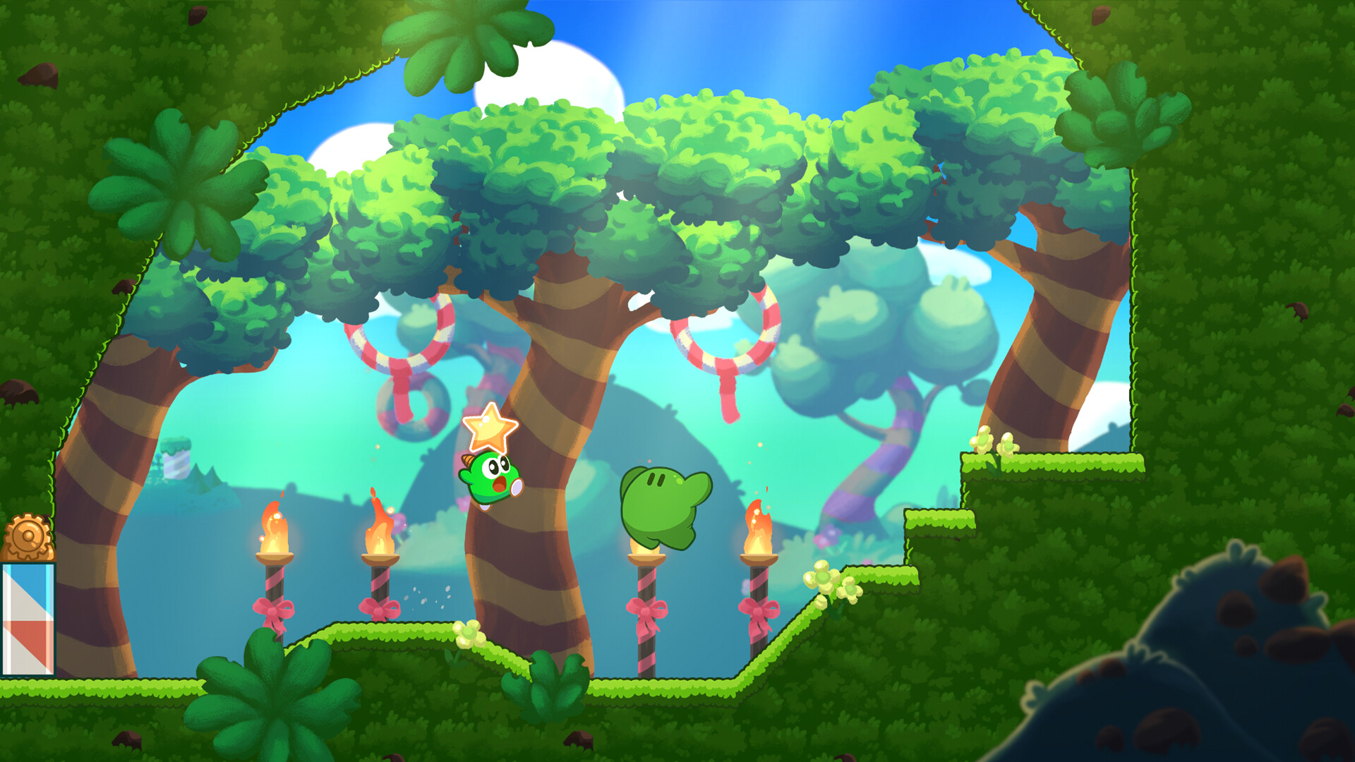 Stunning HD Wallpaper of Gimmick! 2 in Action