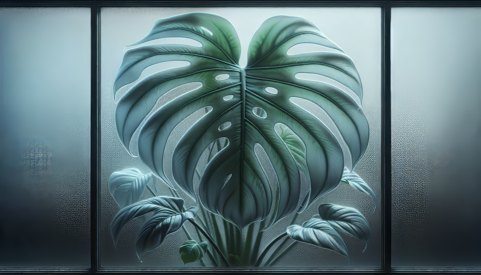 Monstera Marvel: 4K Ultra HD Wallpaper by QuantumCurator