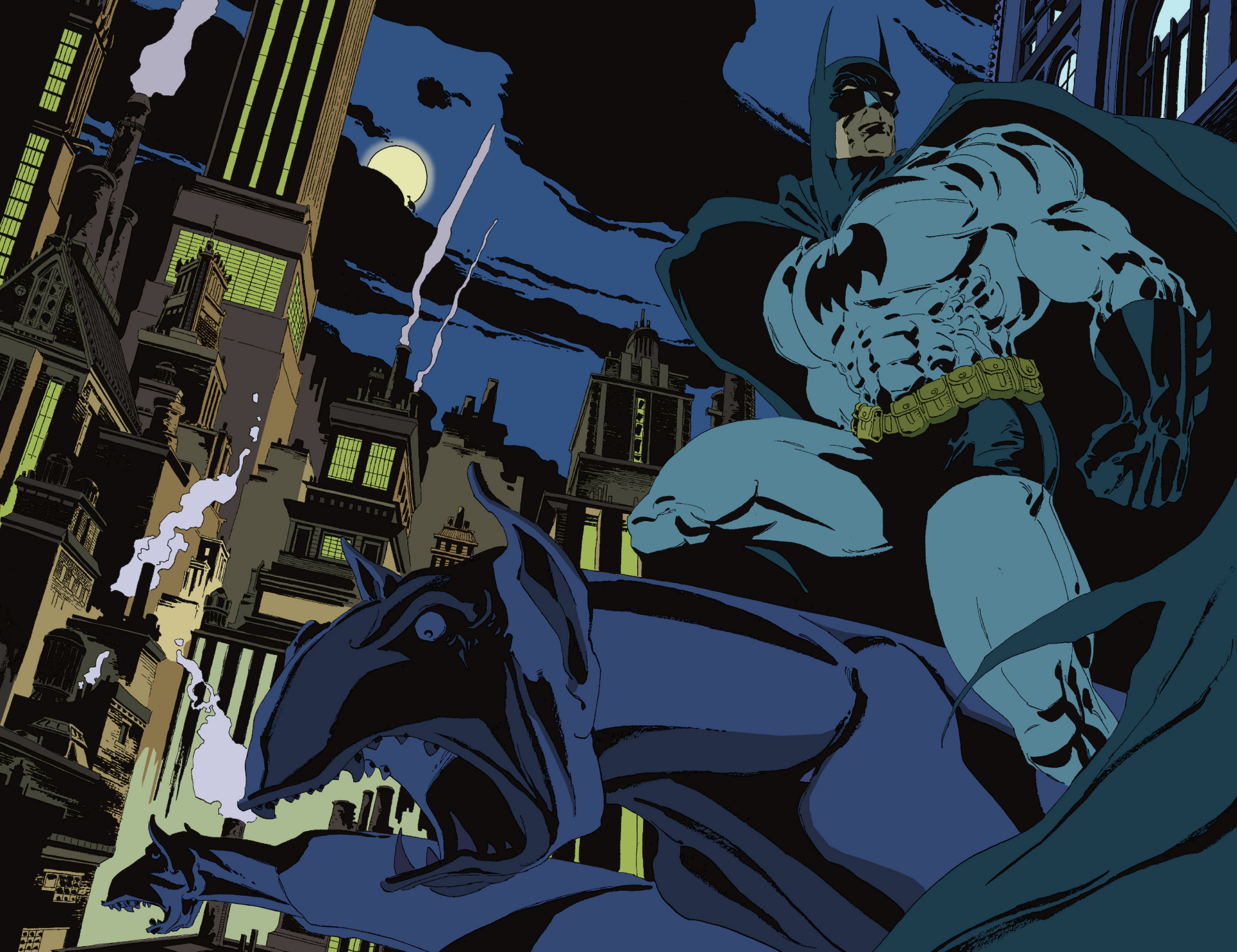 Batman 4K Ultra HD: Gotham’s Dark Knight in Action by Tim Sale ...