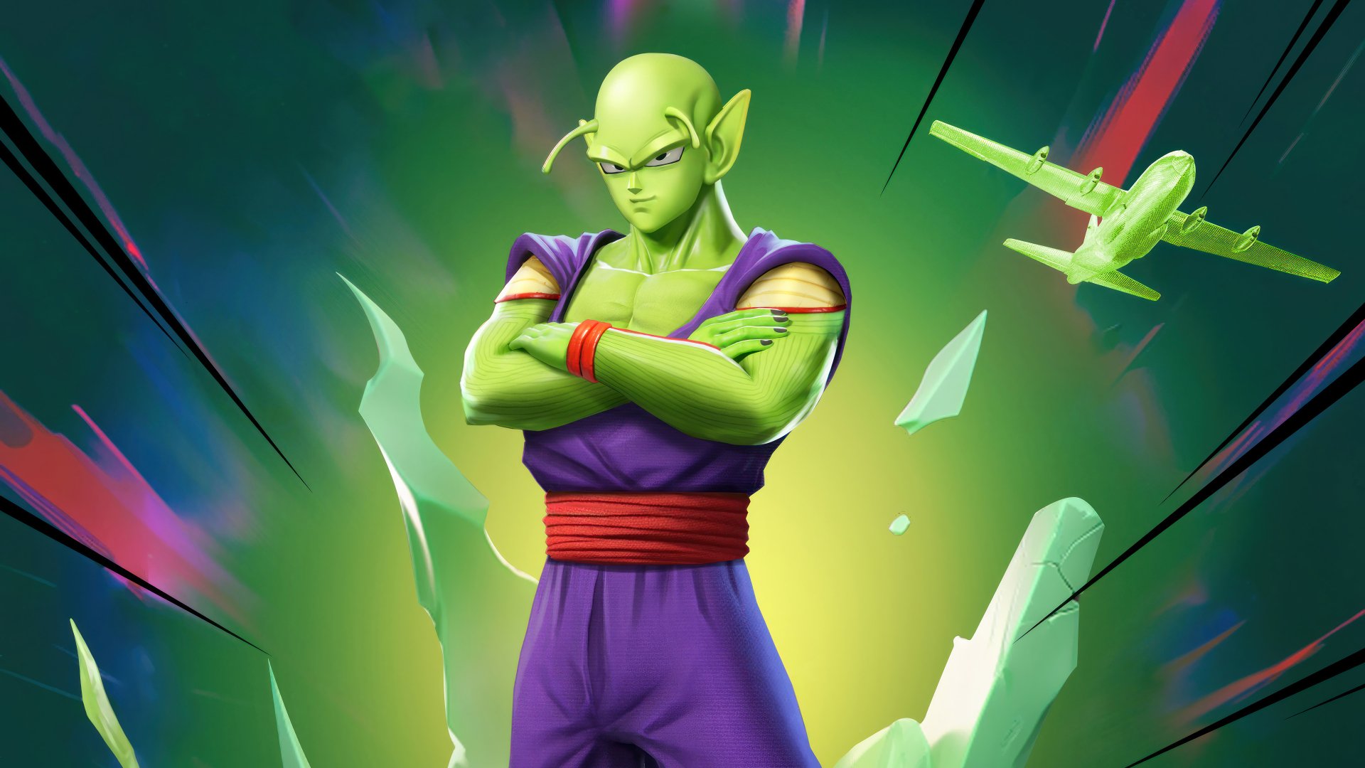 4K Ultra HD Wallpaper: Battlegrounds Meets Piccolo