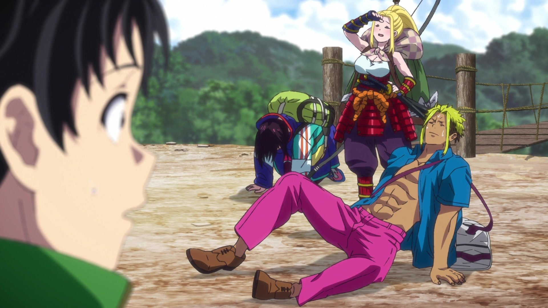 HD Wallpaper of Kenichirou Ryuuzaki & Beatrix from Zom 100