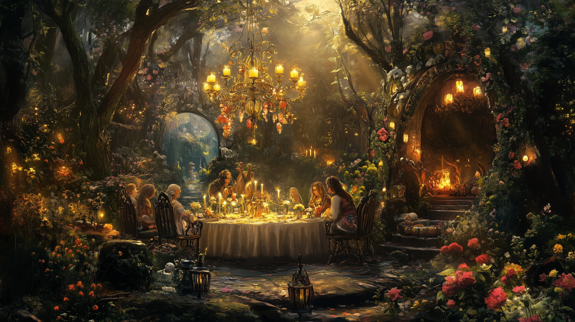 Magical Dinner Wallpapers