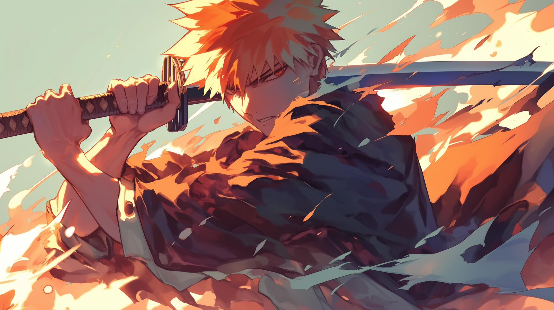 Ichigo Kurosaki HD Wallpaper from Bleach by patrika