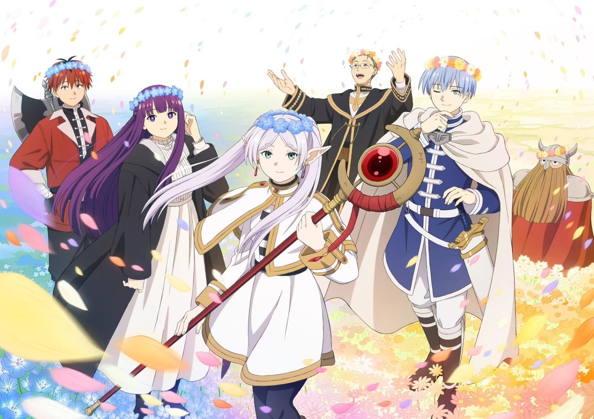 Frieren Anime HD Wallpaper – Beyond Journey's End Magic & Adventure