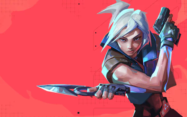 Jett Unleashed: Stunning 4K Valorant Wallpaper by emilous_l