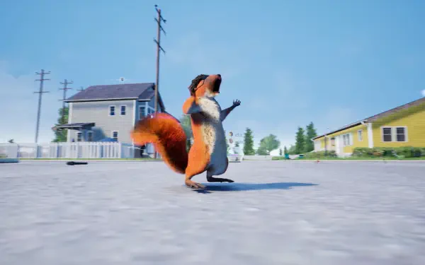 Squirrel with a Gun HD Wallpaper: A Playful Adventure Awaits!