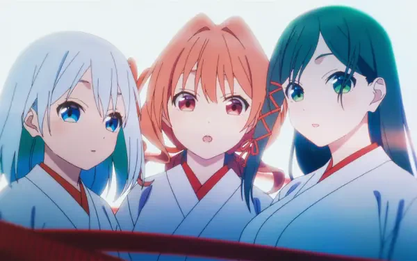 Download Anime Tying The Knot With An Amagami Sister Asahi Amagami Yuna ...