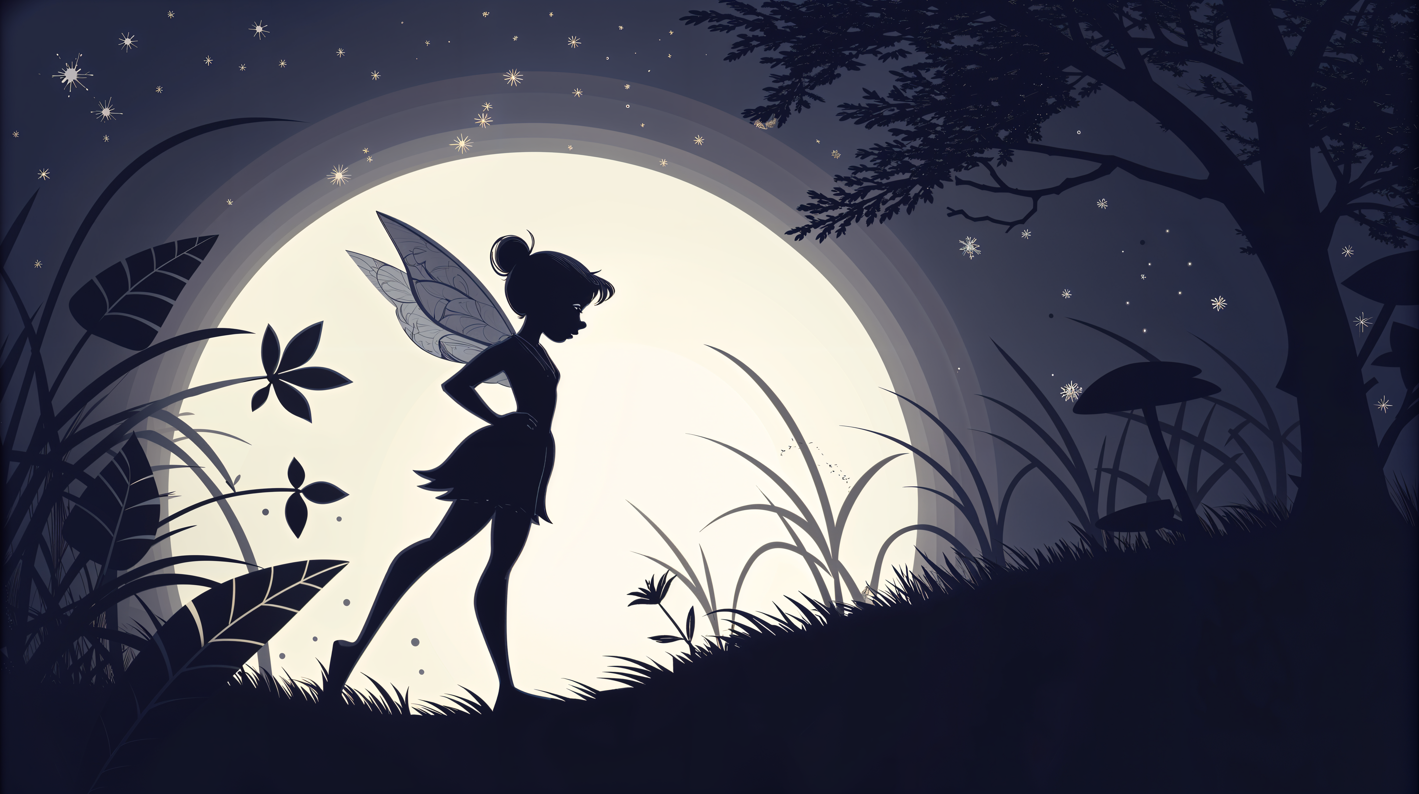 Panoramic Photography Wallpaper Tinkerbell