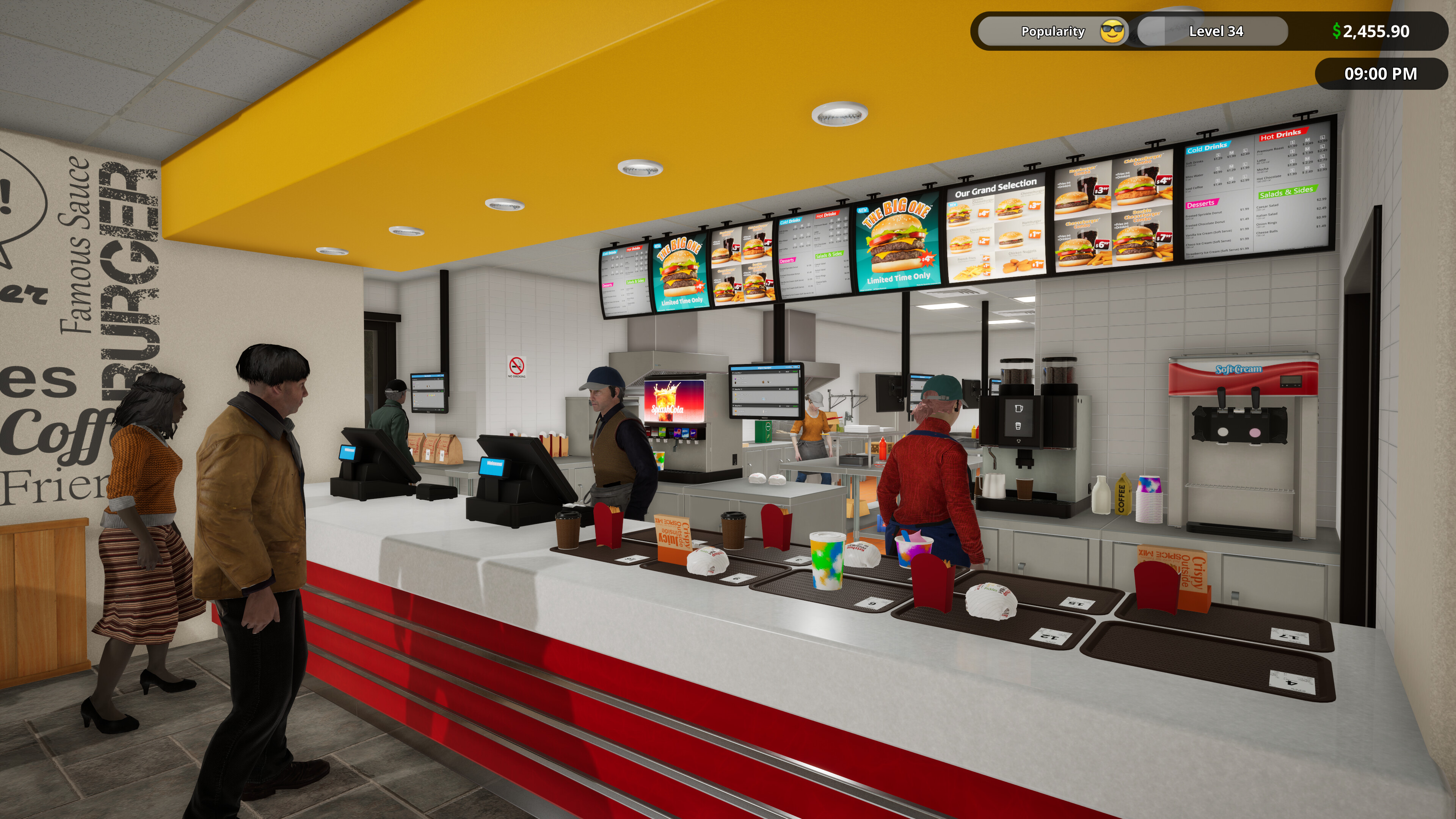 Fast Food Simulator: A 4K Ultra HD Wallpaper Experience