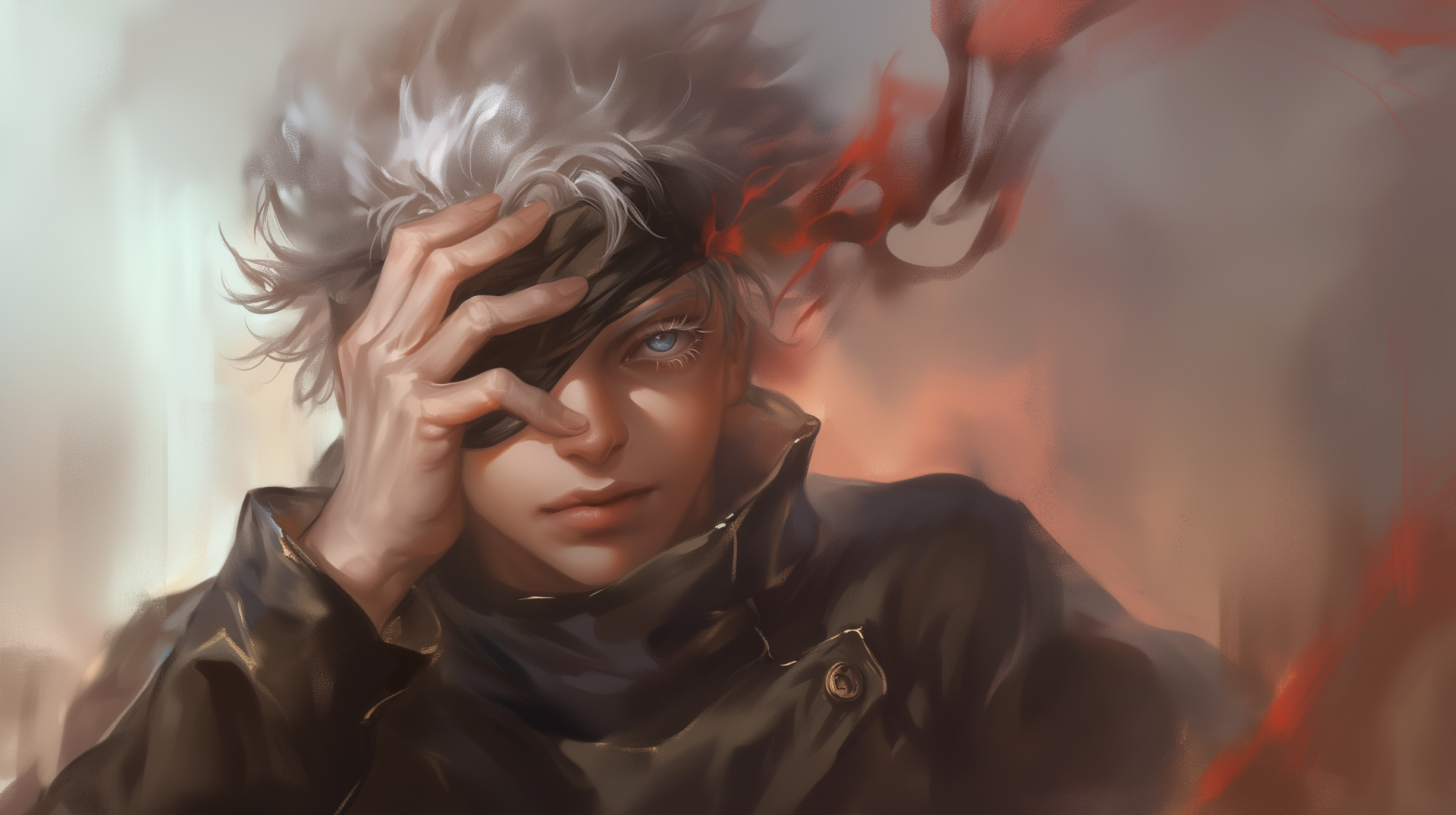 Stunning Satoru Gojo HD Wallpaper from Jujutsu Kaisen by patrika ...