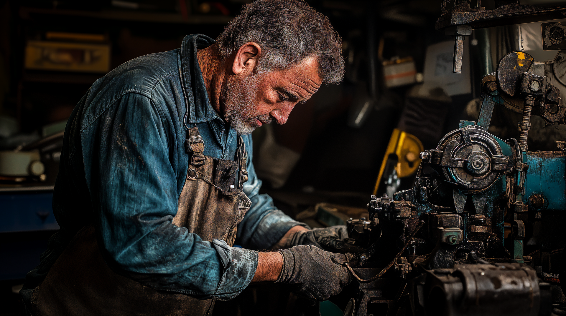 Dedicated Mechanic at Work - 4K Ultra HD Wallpaper by robokoboto