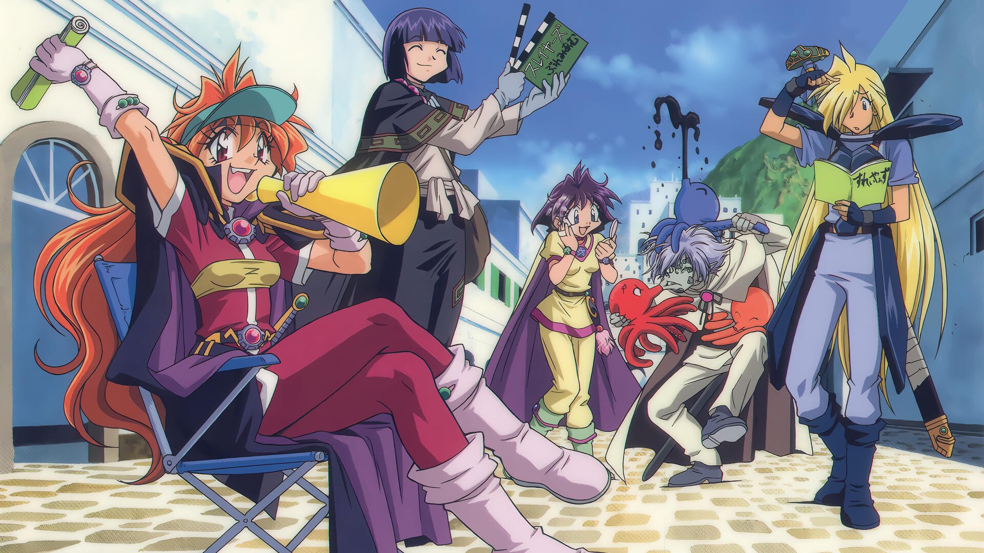 Download Anime Slayers Lina Inverse 4k Ultra HD Wallpaper by Tetsuya ...