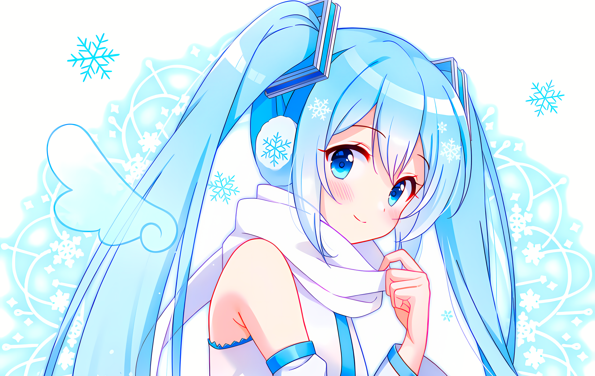 SNOW MIKU KAWAII by HATSUNEMIKUTHEBESTWAIFU