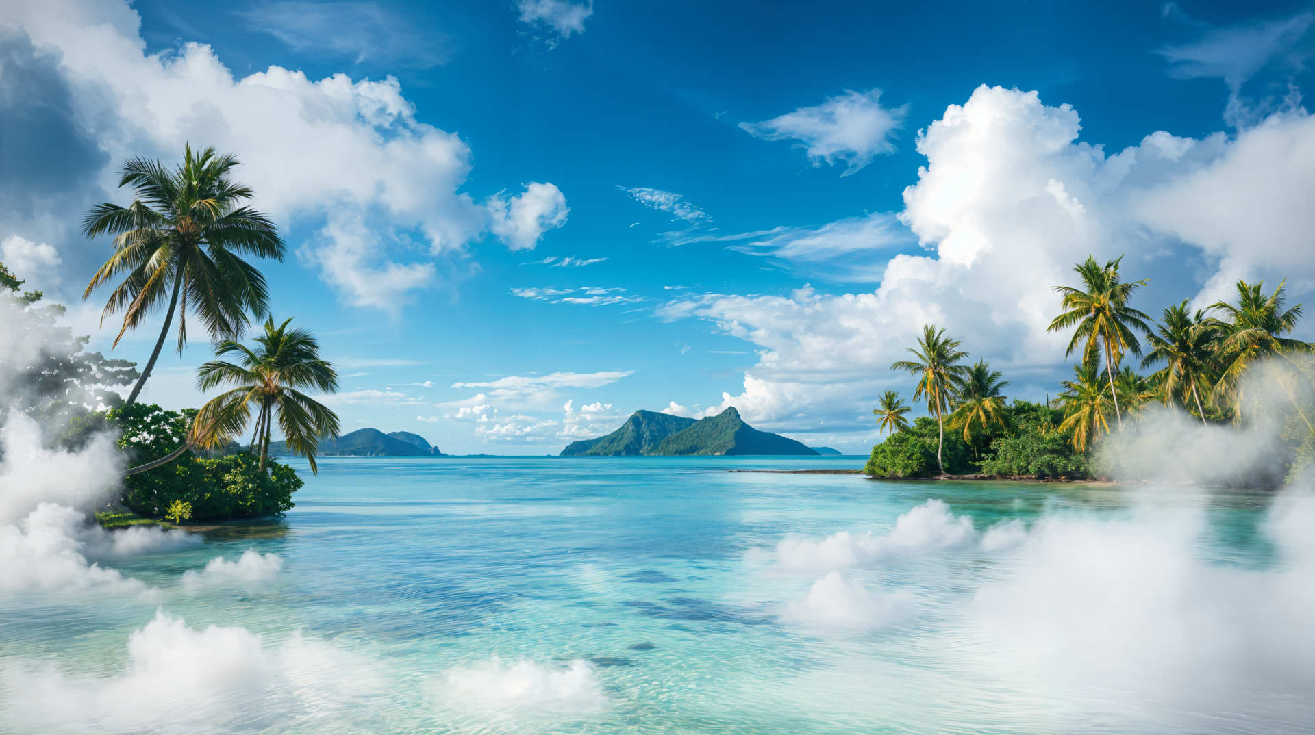 Tropical Serenity: A Stunning 4K Ultra HD Wallpaper by QuantumCurator