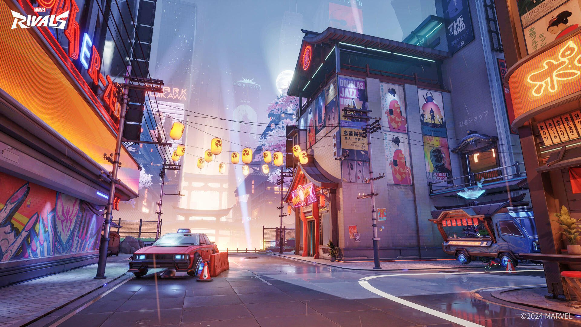 Marvel Rivals: Stunning 4K Ultra HD Cityscape Wallpaper