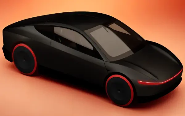 4K Ultra HD Tesla Cybercab: The Future of Robotaxi Innovation