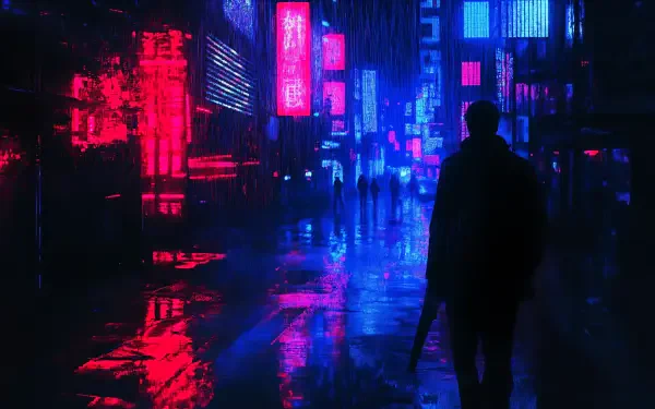 Neon Noir: 4K Ultra HD Wallpaper Experience by robokoboto