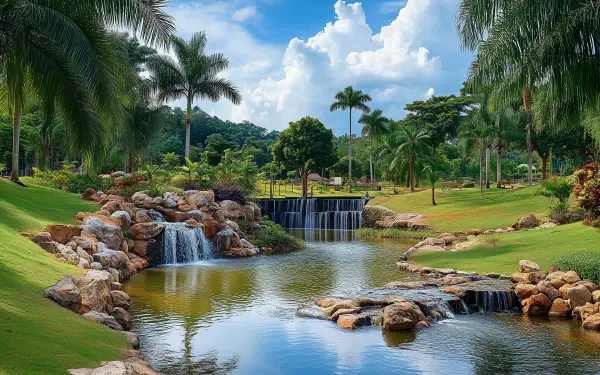 Download Sky Tropics Beach Nature Tropical HD Wallpaper