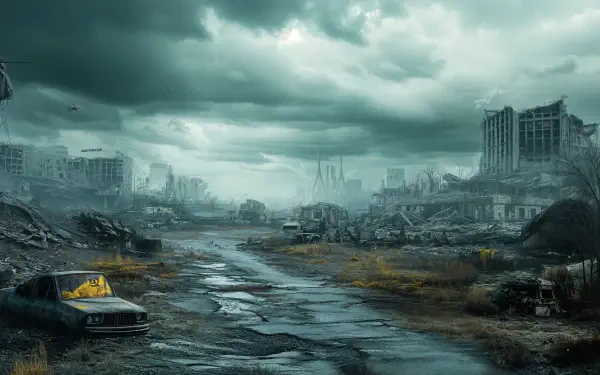 Dystopian Landscape 4k Wallpapers