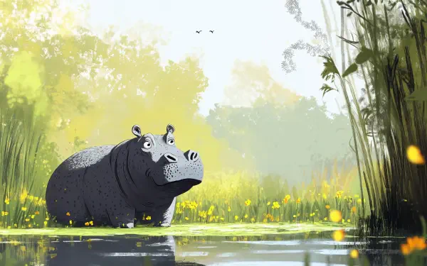 [90+] Hippo Wallpapers