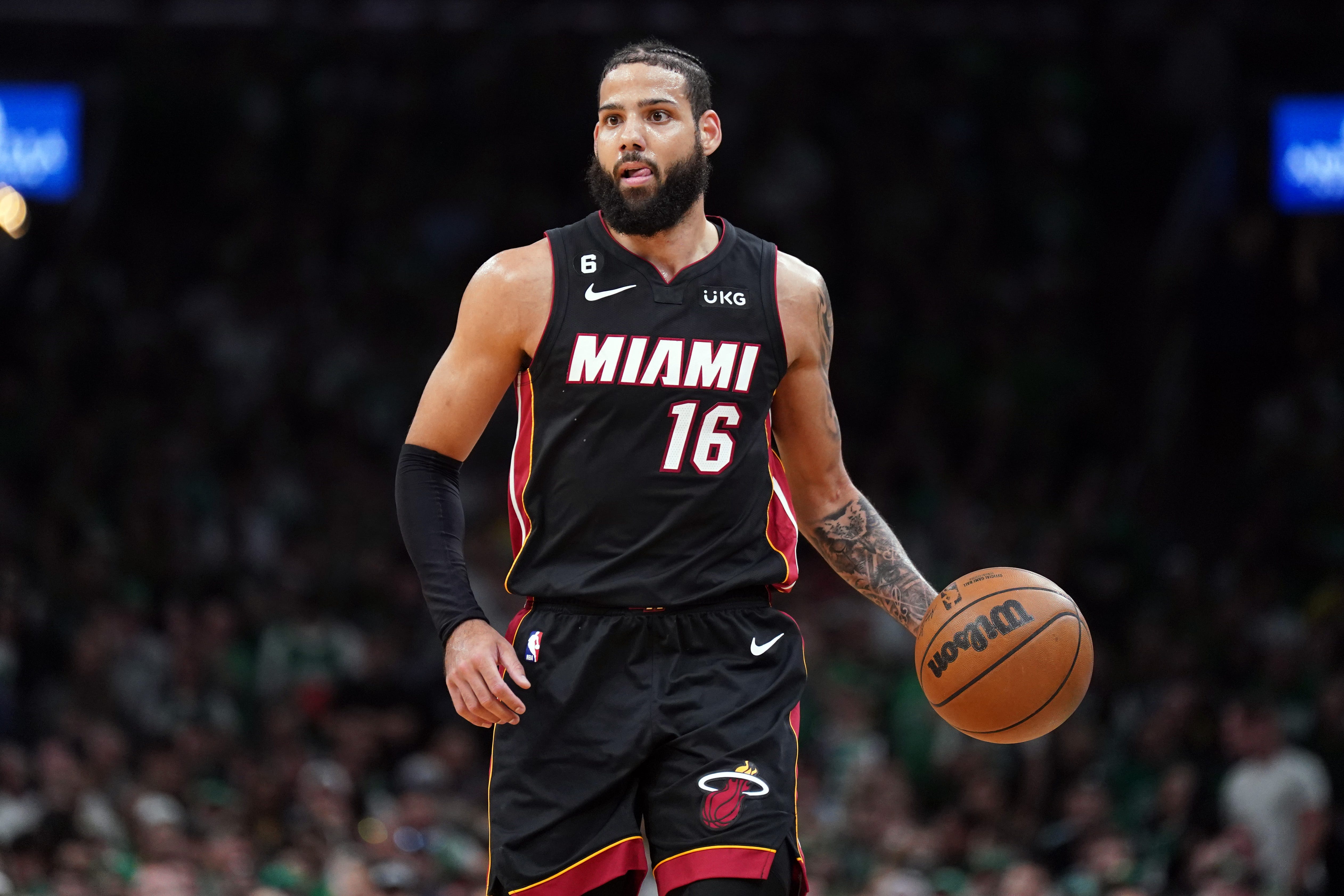 Caleb Martin of the Miami Heat - 4K Ultra HD Basketball Wallpaper