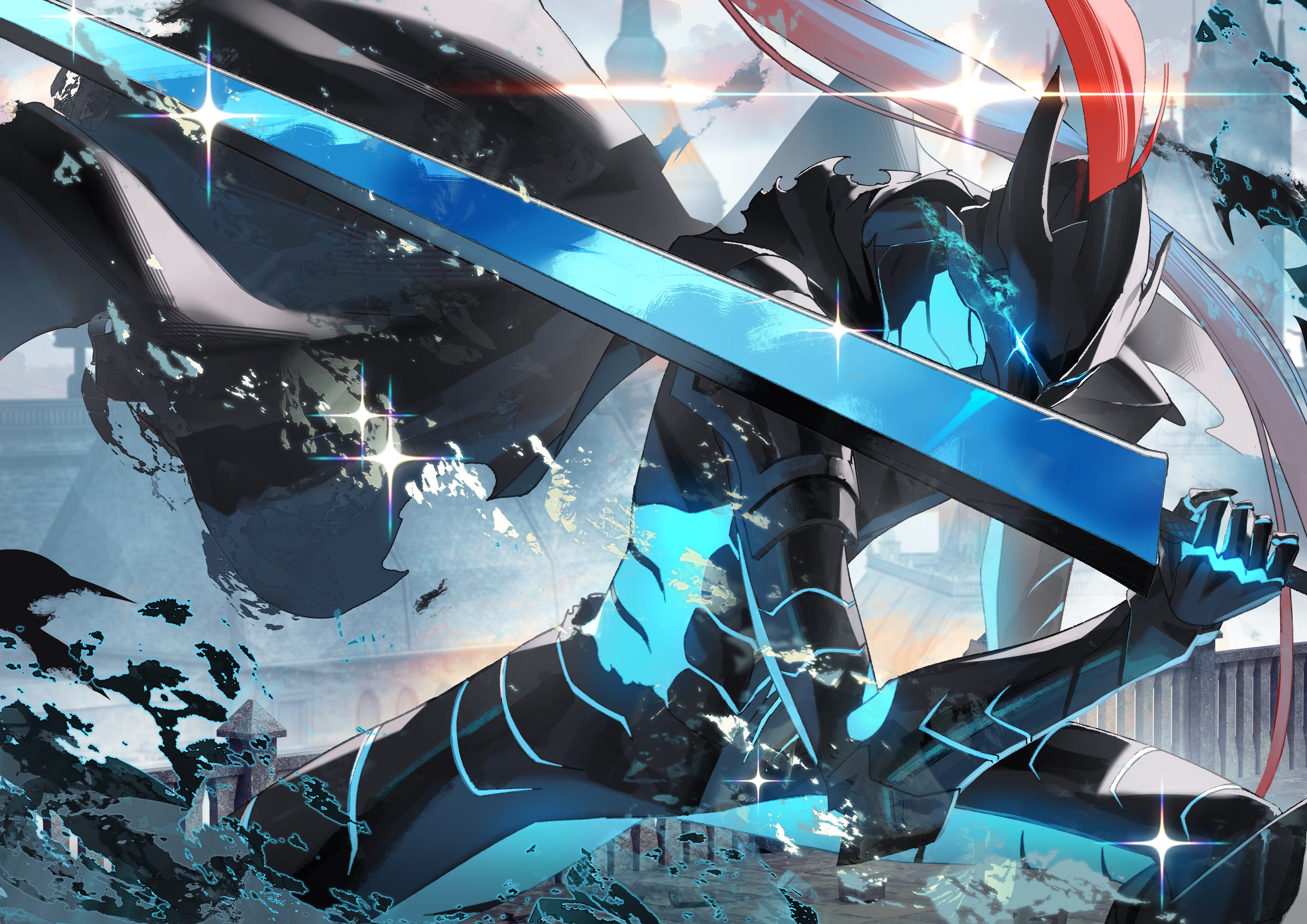 Igris Unleashed: 4K Ultra HD Anime Wallpaper from Solo Leveling