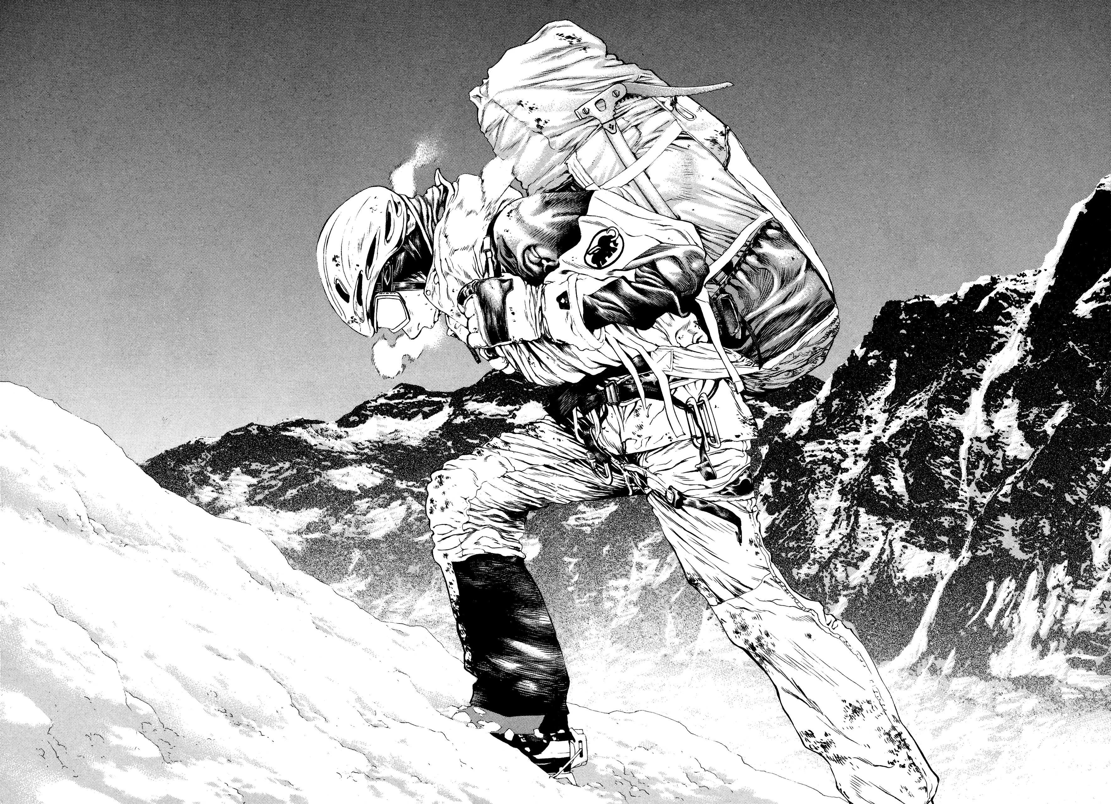 HD Wallpaper: The Climber by Mori Buntarou