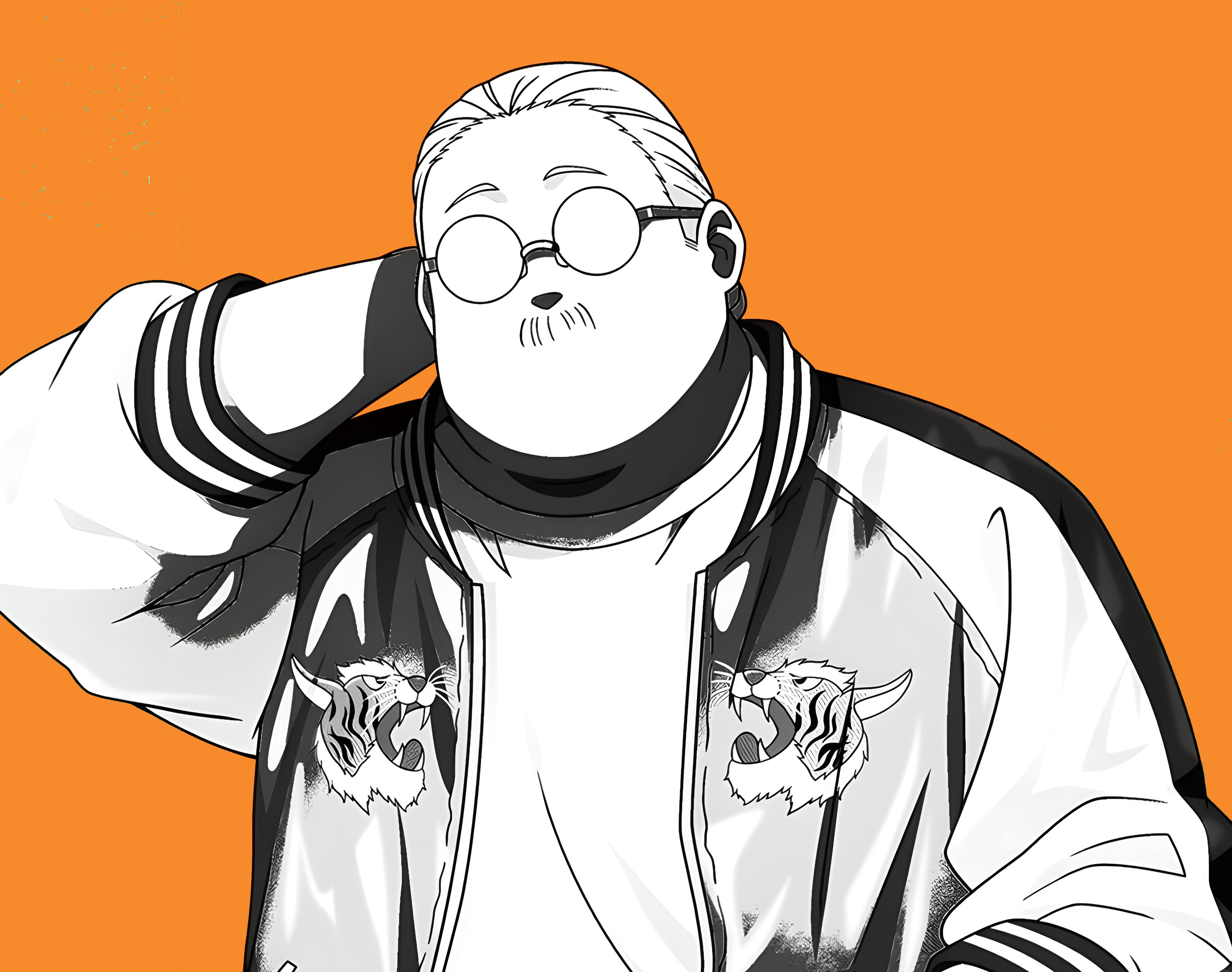 Download Anime Sakamoto Days Taro Sakamoto Orange Anime HD Wallpaper