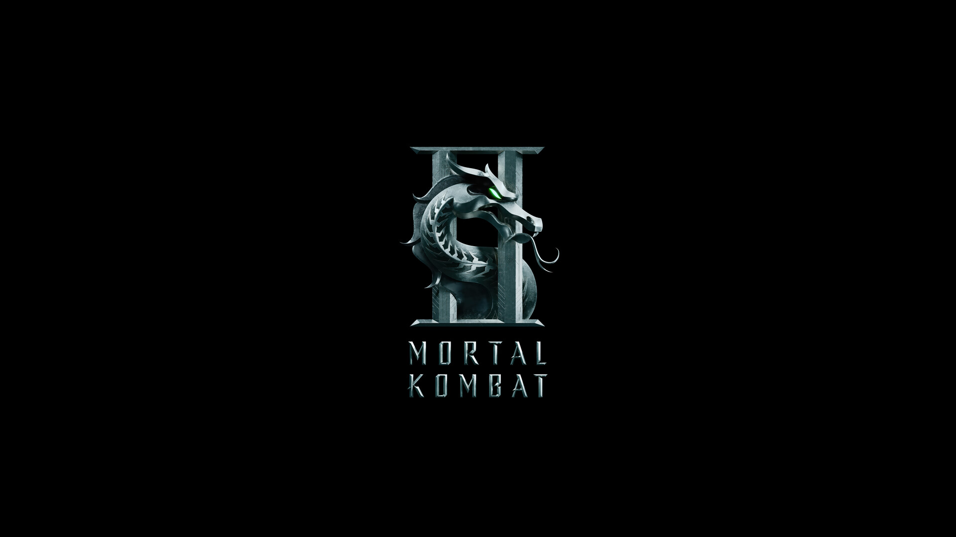 Mortal Kombat 2 (2025) HD Wallpaper - Iconic Logo