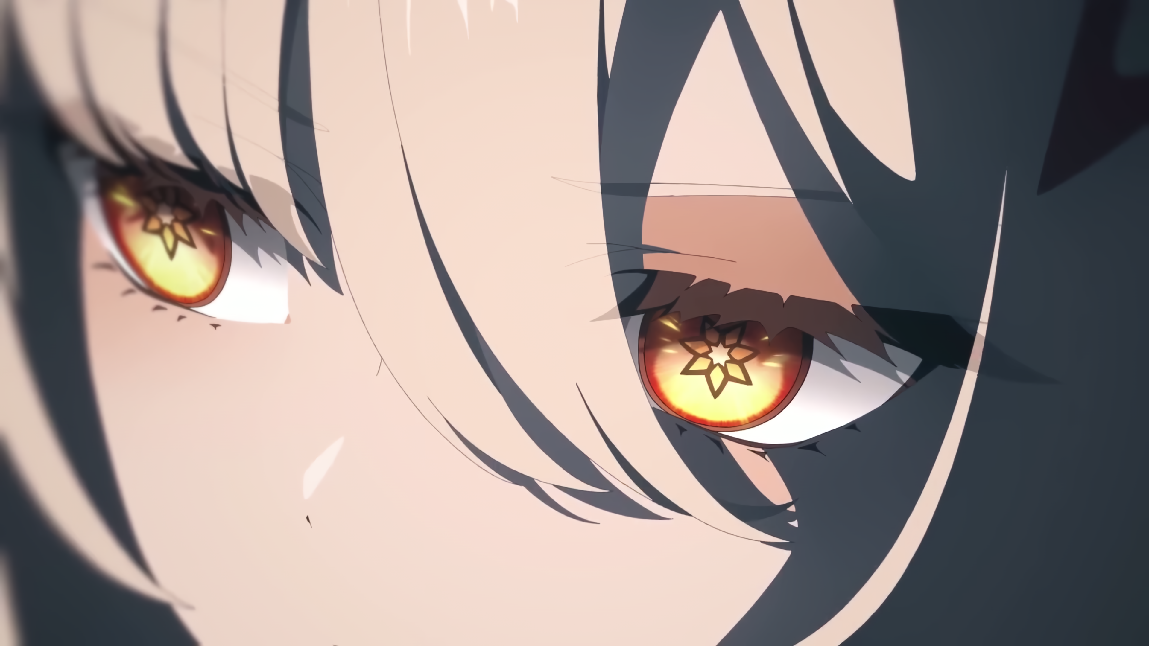 4K Ultra HD Genshin Impact Ronova Eye Close-Up Wallpaper