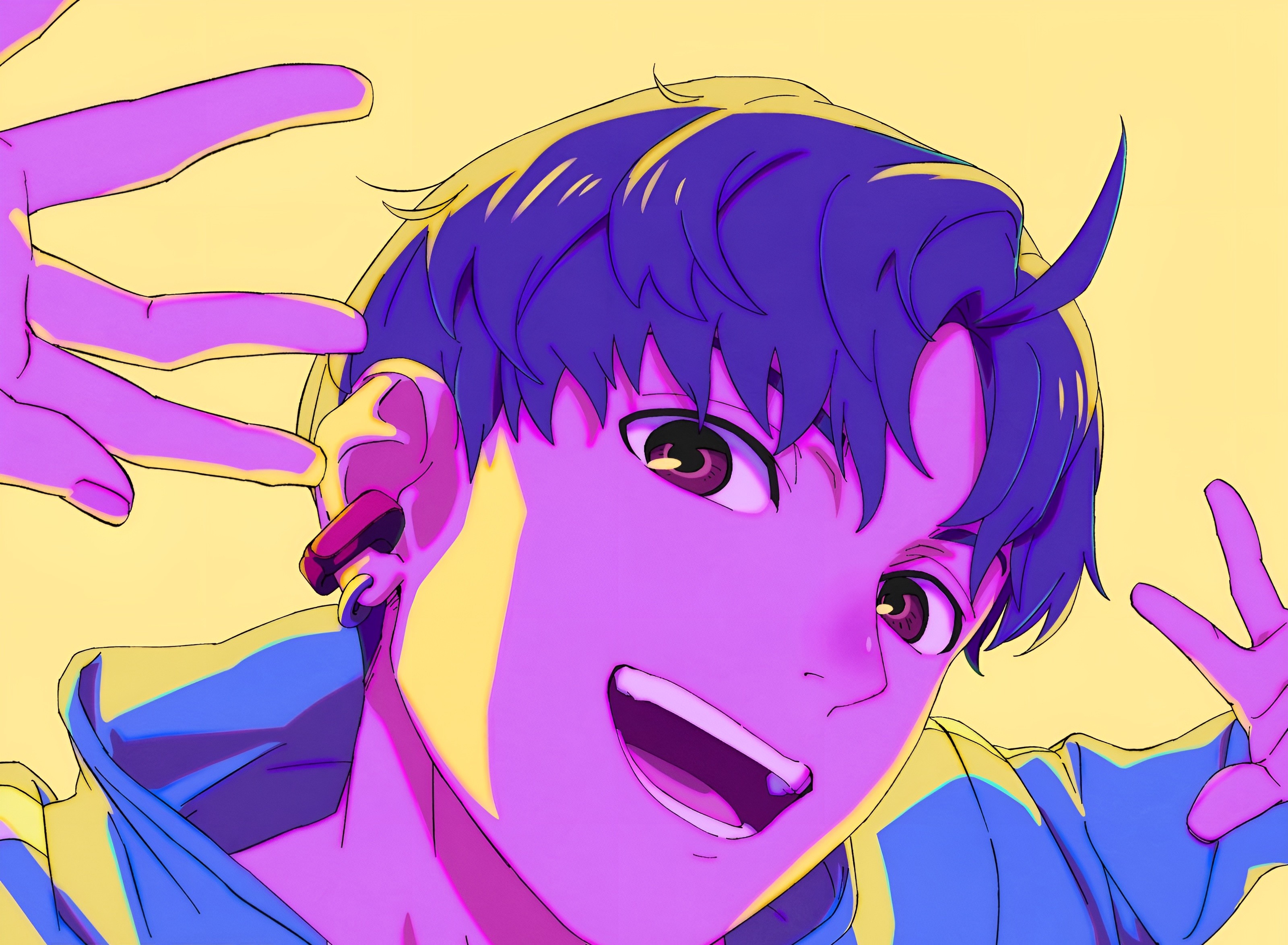 Jin Enjouji in Vibrant Dandadan HD Anime Wallpaper