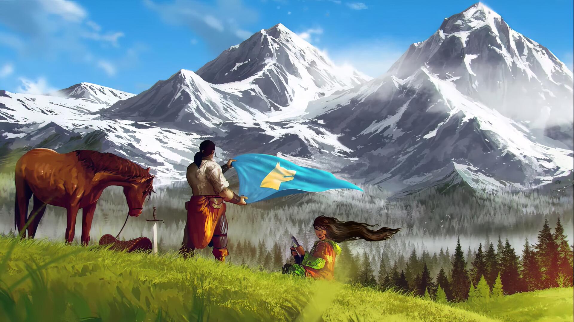 Download Göktürks Turkish History 4k Ultra HD Wallpaper by alper çağlar ...