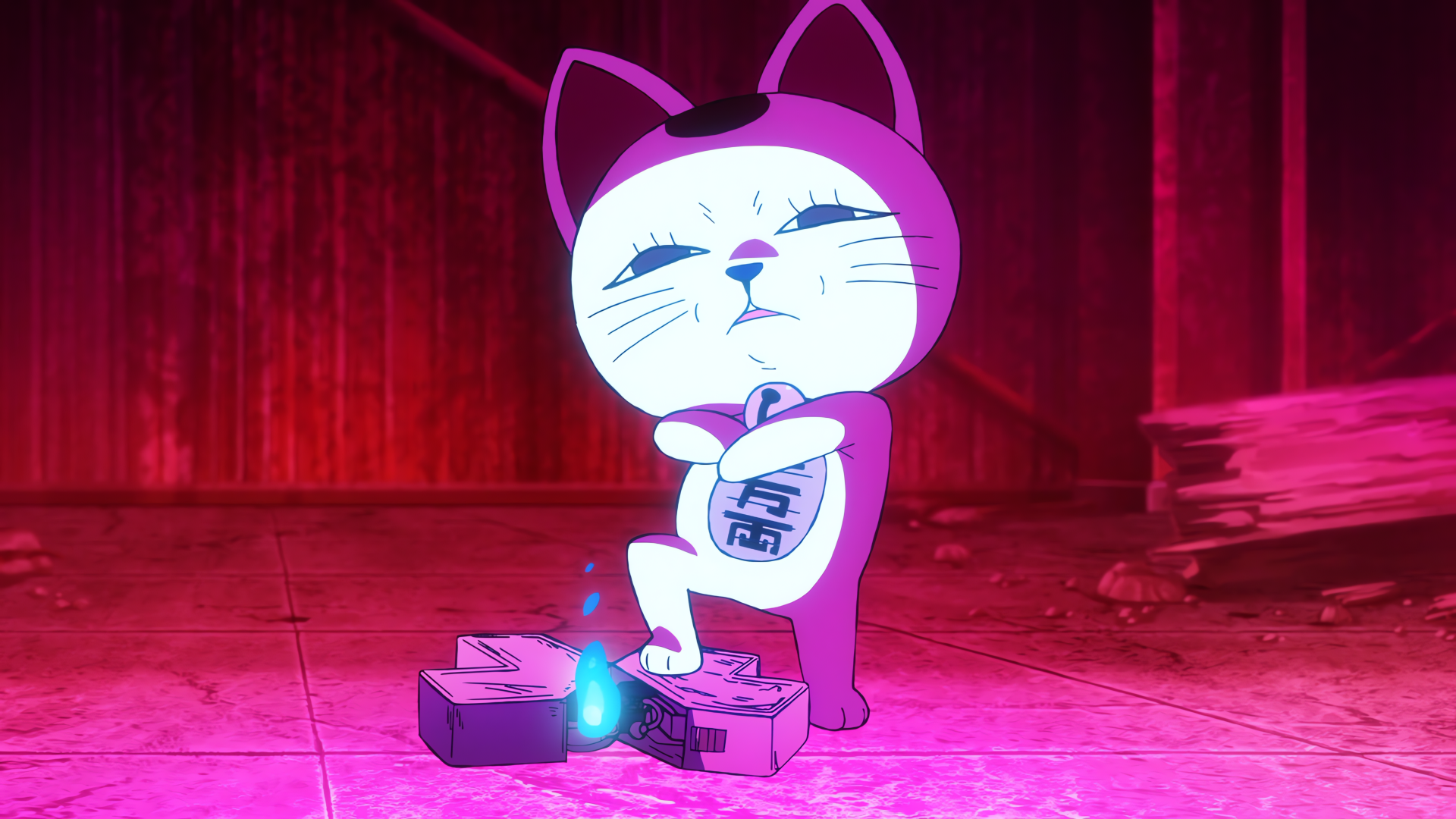 Turbo Granny: 4K Ultra HD Dandadan Anime Wallpaper