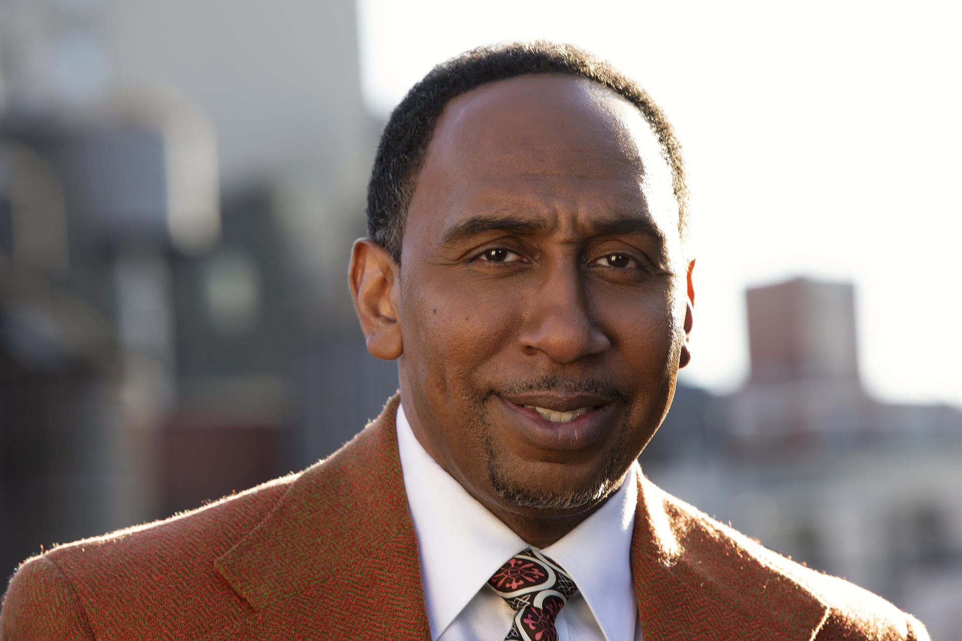 Stephen A. Smith HD Wallpaper: A Dynamic TV Personality