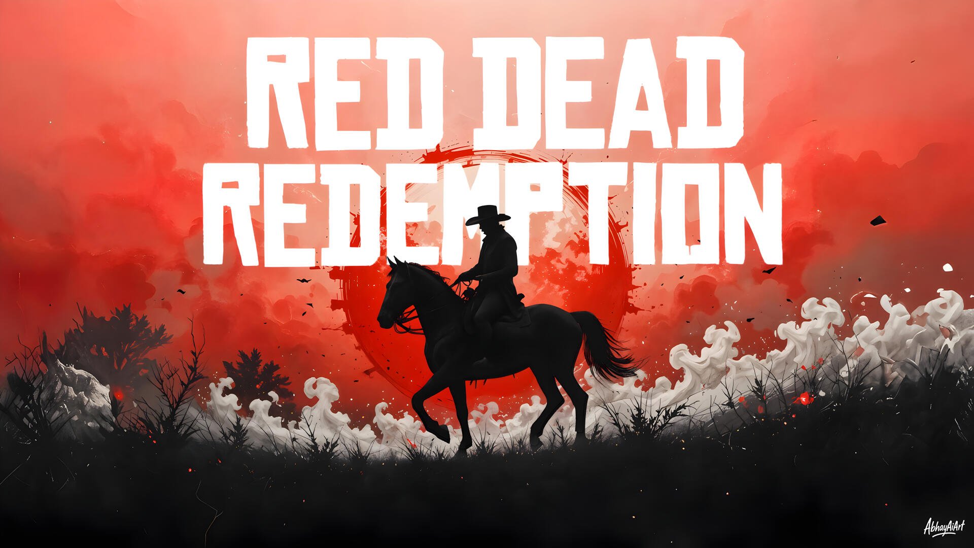 Red Dead Redemption by AbhayAiArt