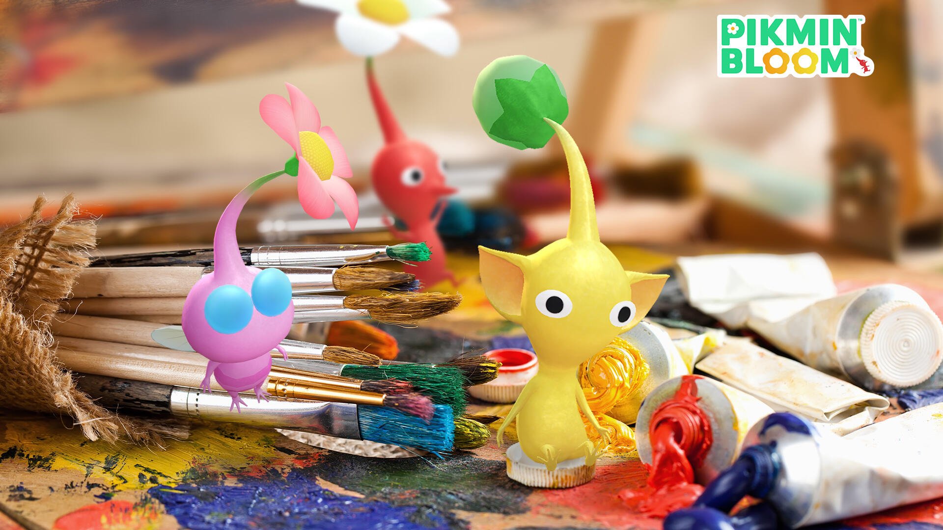 Vibrant Pikmin Bloom HD Wallpaper: Artistic Adventures in Color ...
