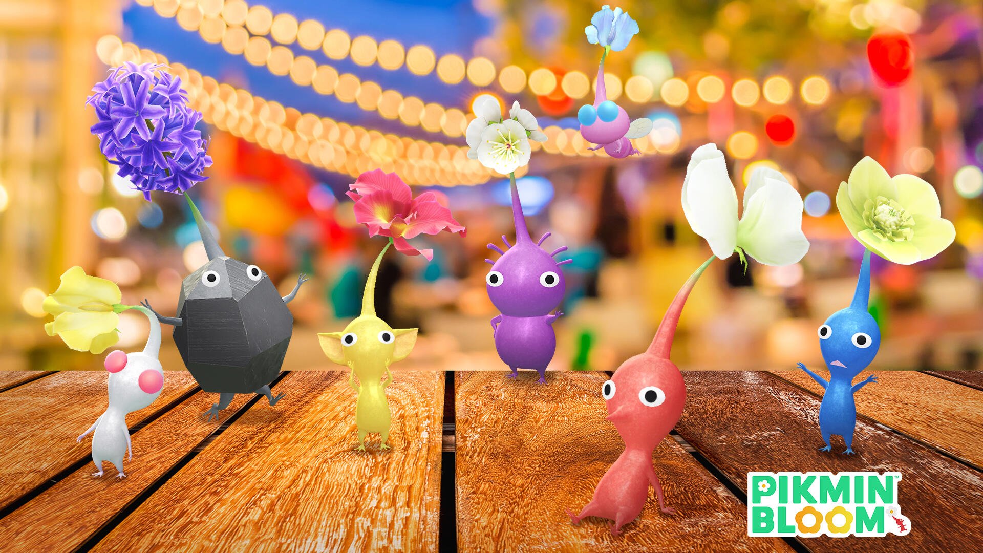 Pikmin Blooms: Vibrant HD Wallpaper Celebration