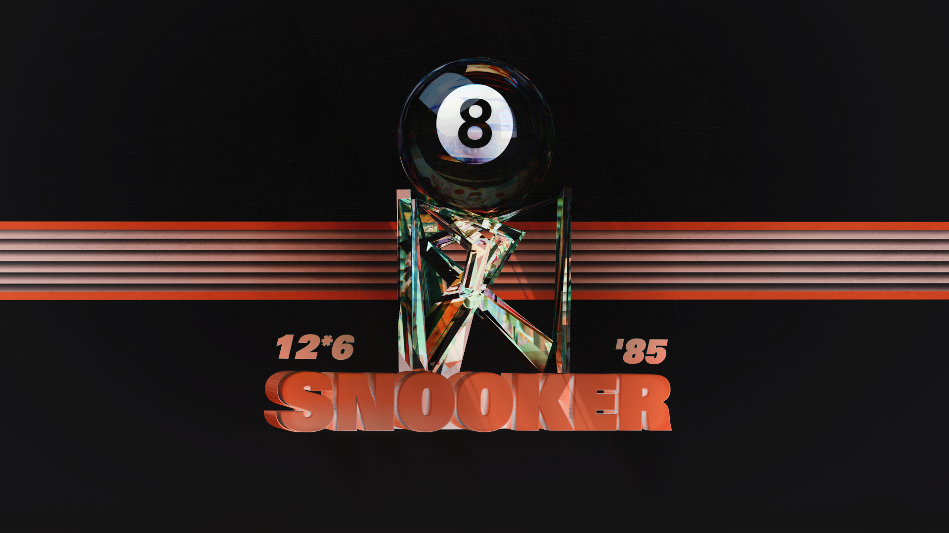 Snooker Billiard 1985 Graphic by MainBaze