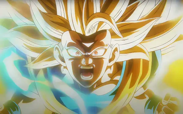 HD Dragon Ball DAIMA: Goku’s Fierce Super Saiyan 4 Power by Akira Toriyama