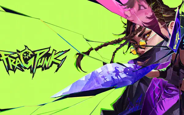 FragPunk 4K Ultra HD Wallpaper: Intense Showdown in a Vibrant World